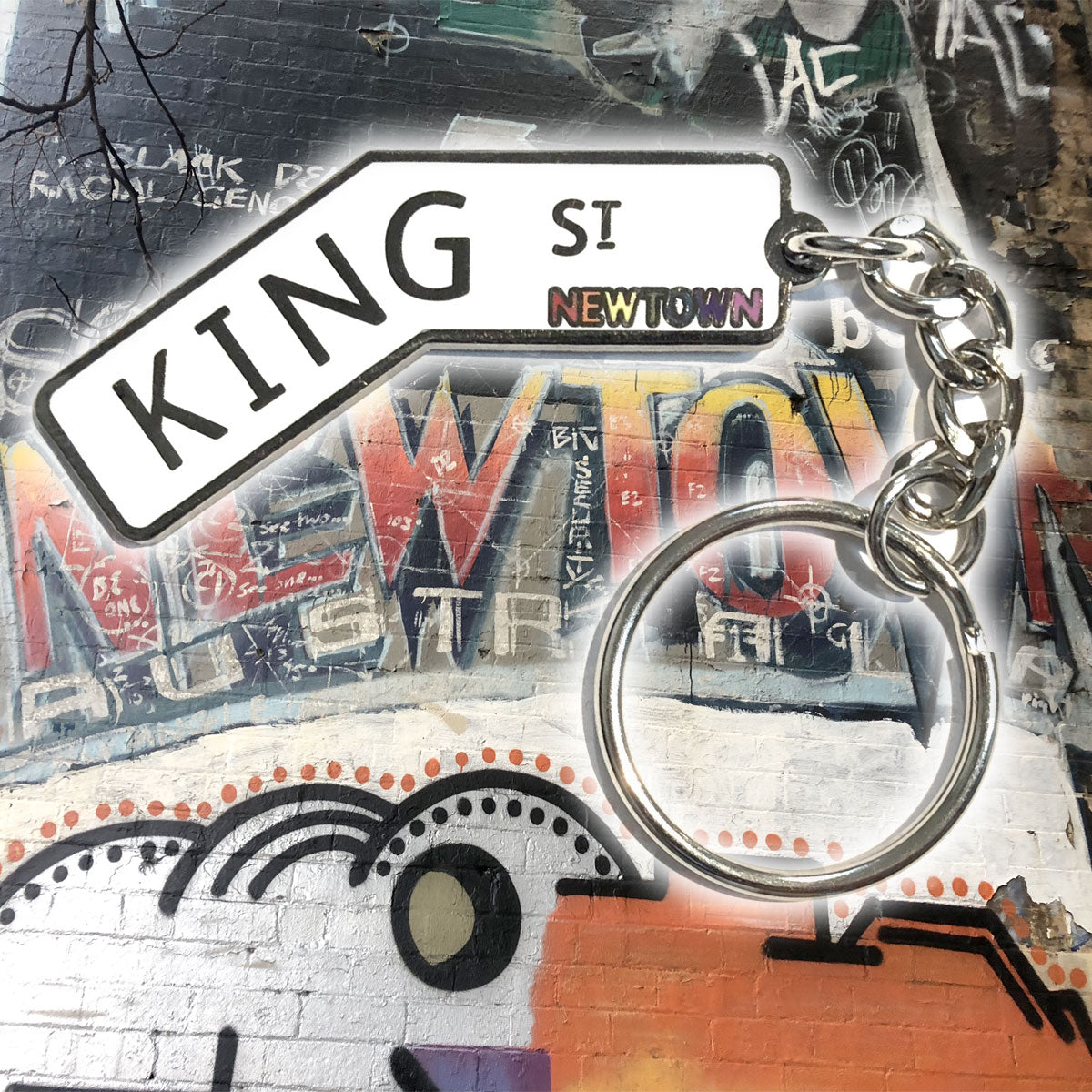 King Street Keychain – Bush Bling