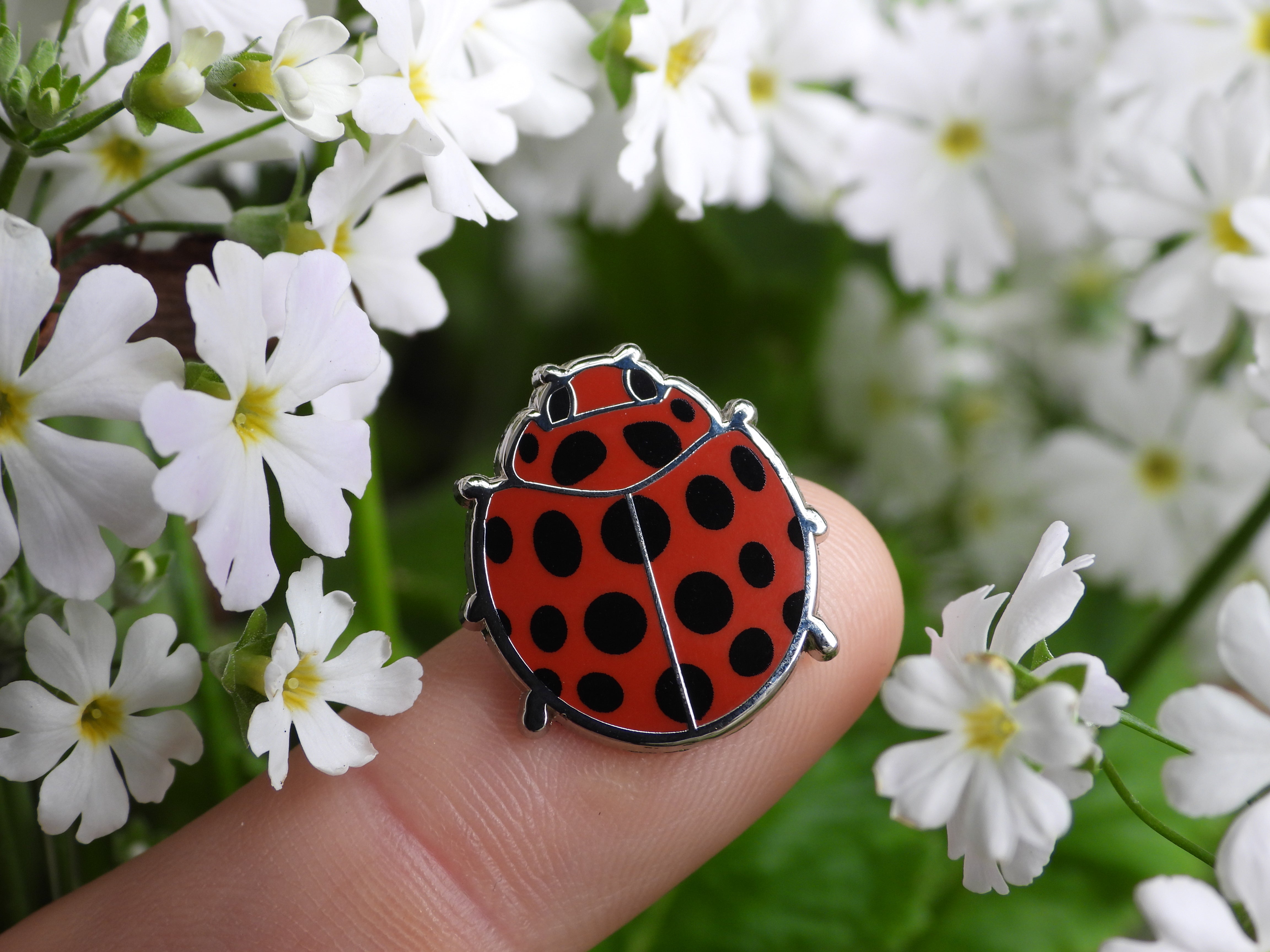 Ladybird pin – Bush Bling
