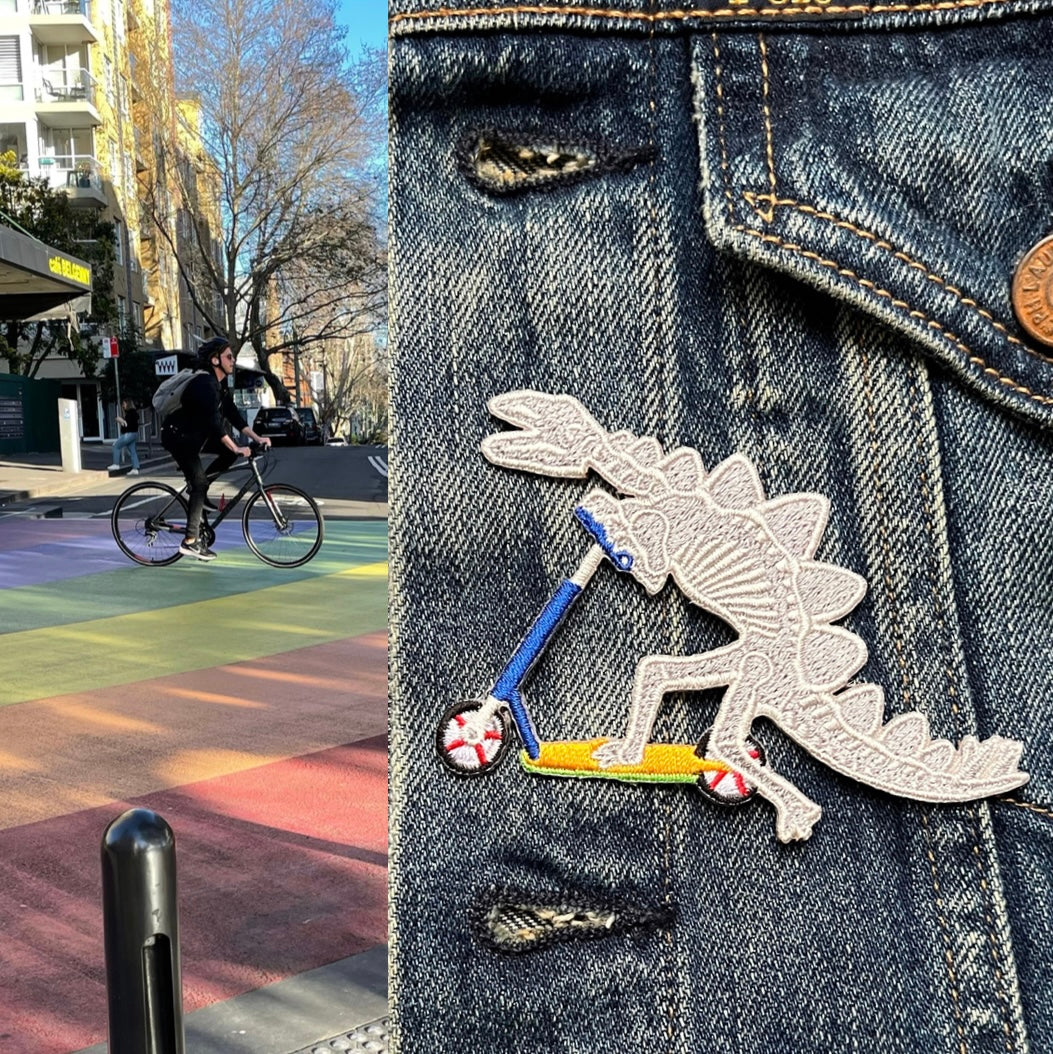 Scooter Steg patch – Bush Bling